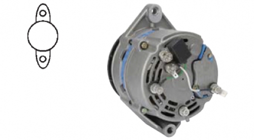 Lichtmaschine Generator 24V/55A f.Perkins 2871A003 4-236 859327 ...