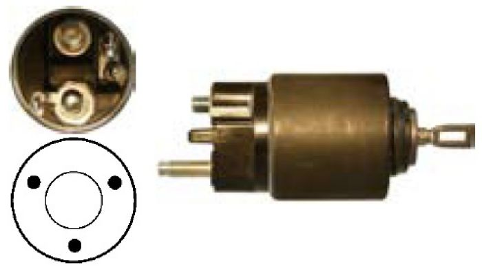 Magnetschalter 12V f.BOSCH Anlasser 2339304011 ZM-376 0001107063 ...