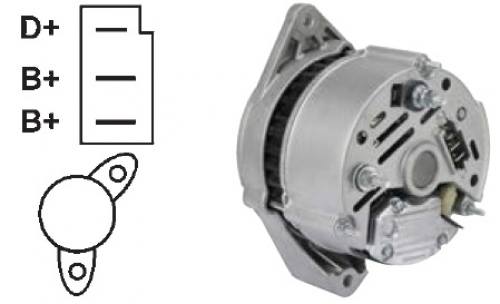 Lichtmaschine 12V/70A f.Ducellier 510018 Bosch 0120489981 0120489980 ...